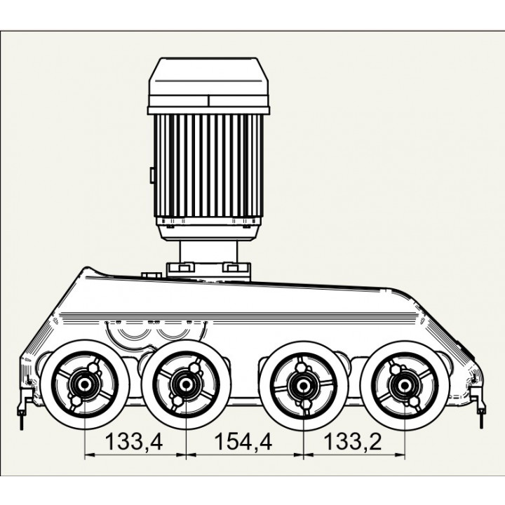 entraineur pour toupie STEFF 2044 MAGGI